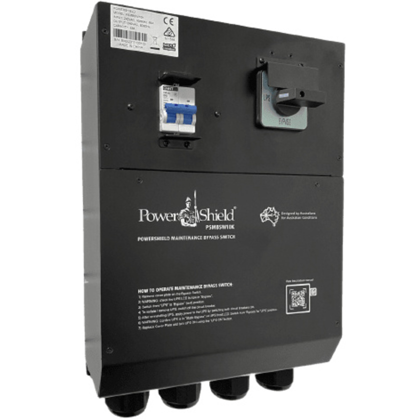 Powershield PSMBSW10K External Maintenance Bypass Switch | AU