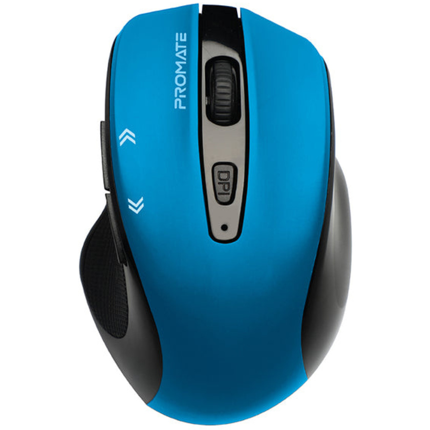 Promate Cursor EZGrip Ergonomic Wireless Mouse (Blue) | AU