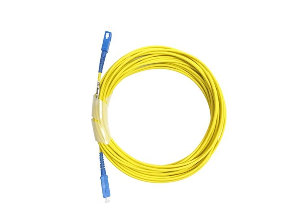 DYNAMIX SCA/SCA OS2 Armoured Fibre Lead (Simplex, Single-Mode, 20 m)