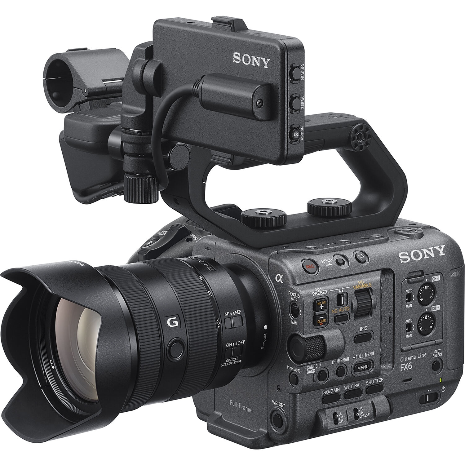 Sony FX6 Digital Cinema Camera Kit With 24 105mm Lens NZ Sony FX6 Digital Cinema Camera Kit With 24 105mm Lens NZ