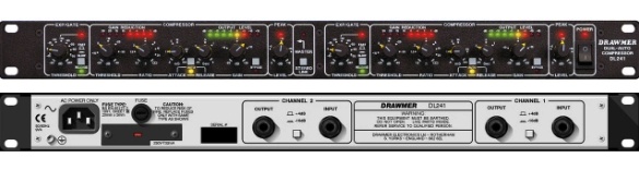 Drawmer DL241 1U Dual Compressor/Limiter Rackmount | NZ