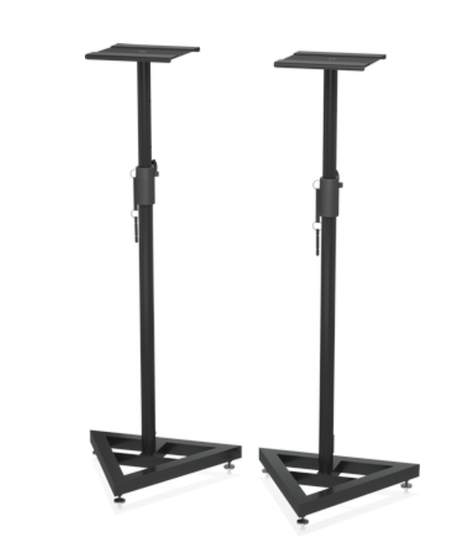 Behringer Heavy-Duty Height-Adjustable Monitor Stand Set | NZ