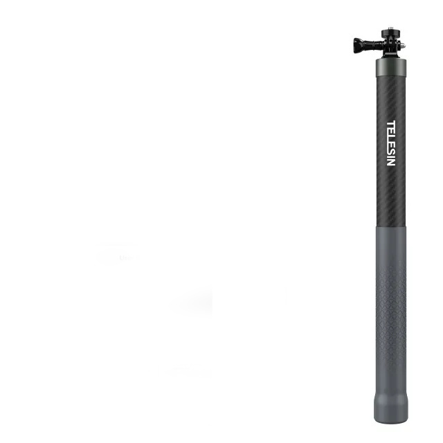 TELESIN Carbon Fibre Selfie Stick for Action Cameras (1.2m) | NZ