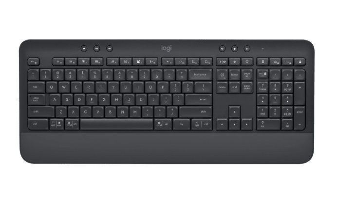 Logitech Signature K650 Keyboard (Graphite) | Rubber Monkey | NZ