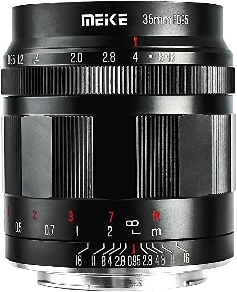 Meike 35mm F0.95 APS-C Lens (RF Mount) | Rubber Monkey | NZ
