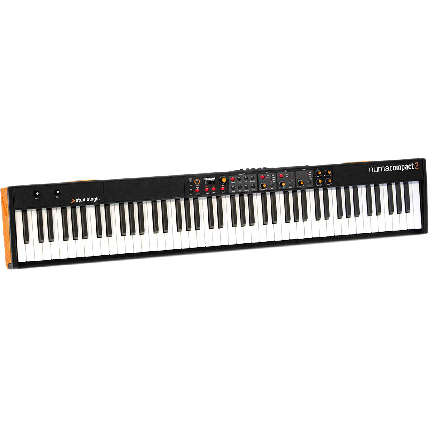 StudioLogic Numa Compact 2 88-Note Semi-Weighted Keyboard with Built-In ...