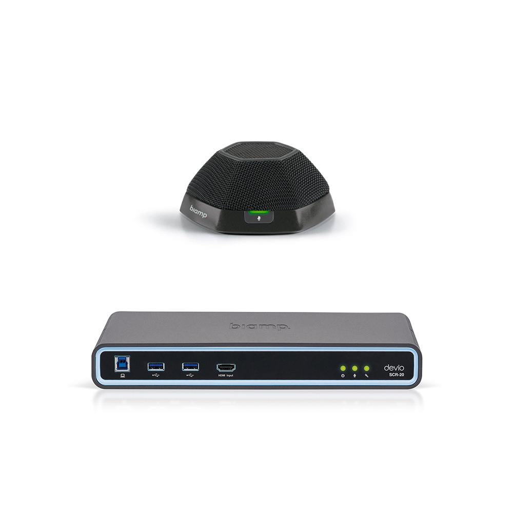 Biamp Devio SCR-20 & DTM-1 Tabletop Conferencing Bundle | NZ