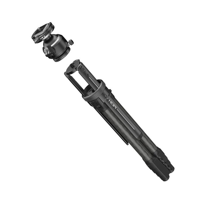 Heipi Vision W28 3-in-1 Carbon Fibre Tripod | Rubber Monkey | NZ