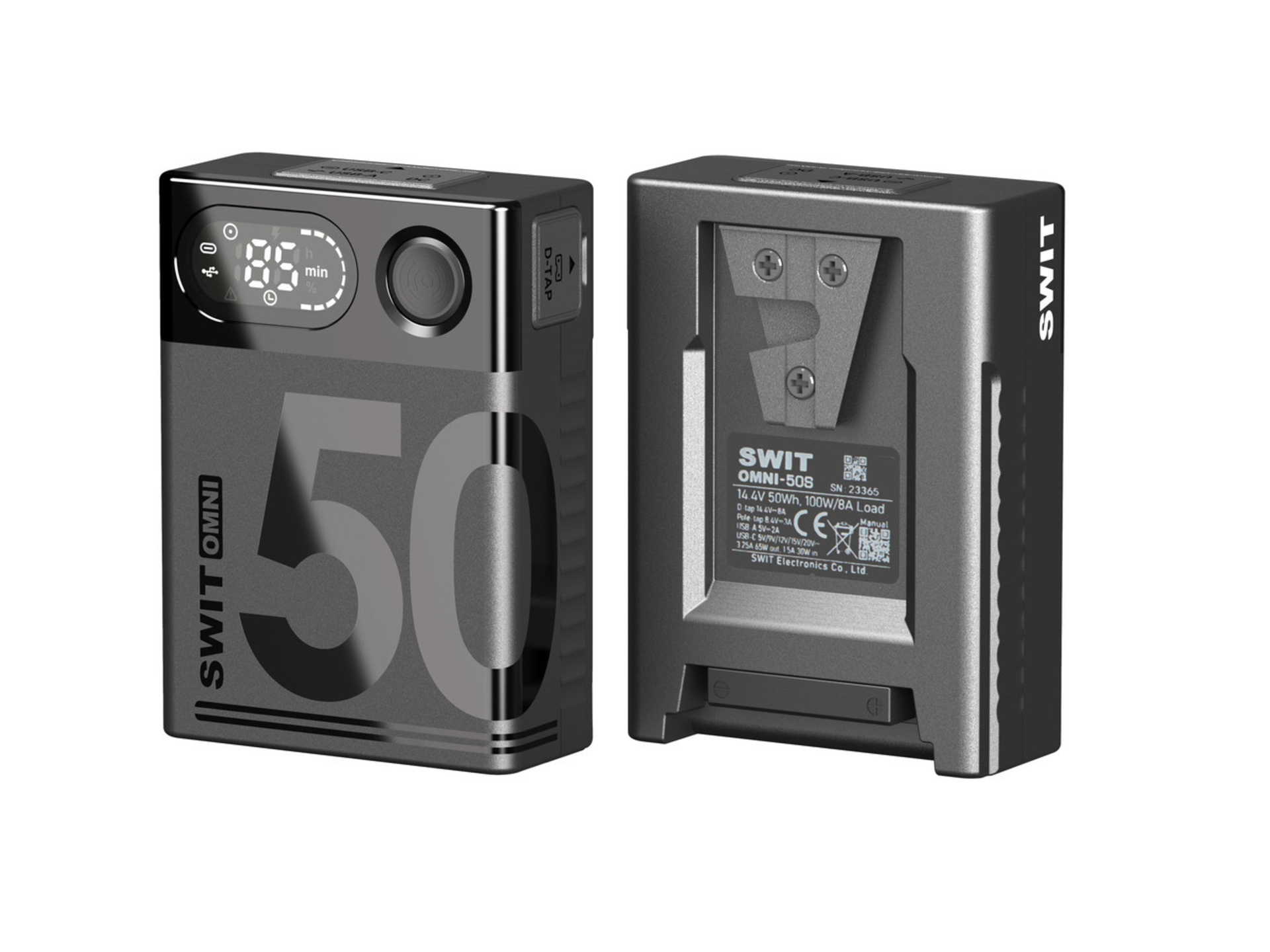 SWIT OMNI-50S Pocket V-Mount Lithium-Ion Battery | NZ
