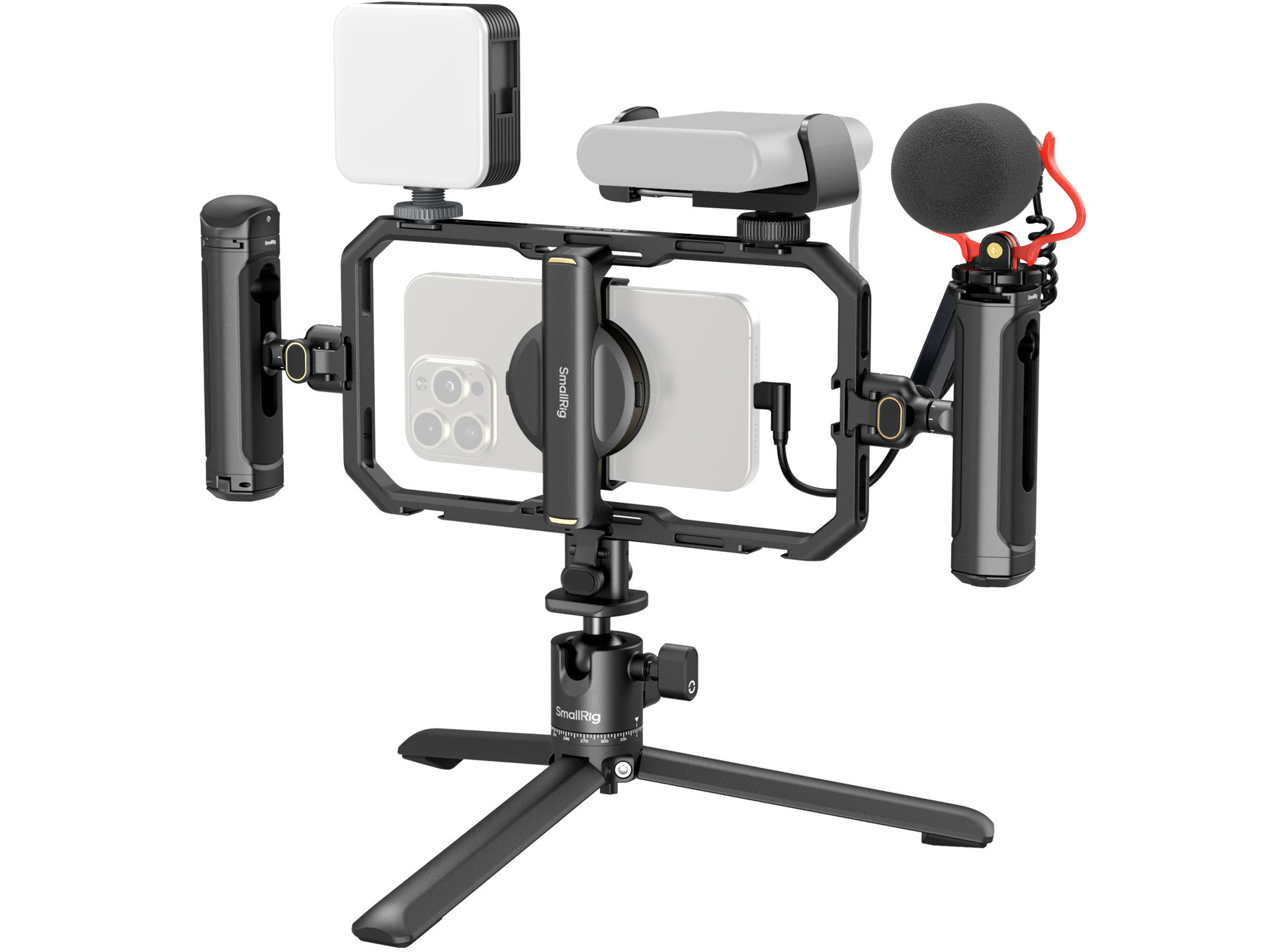 SmallRig 4704 All-in-One Video Kit For Smartphone Creators (Pro Edition)