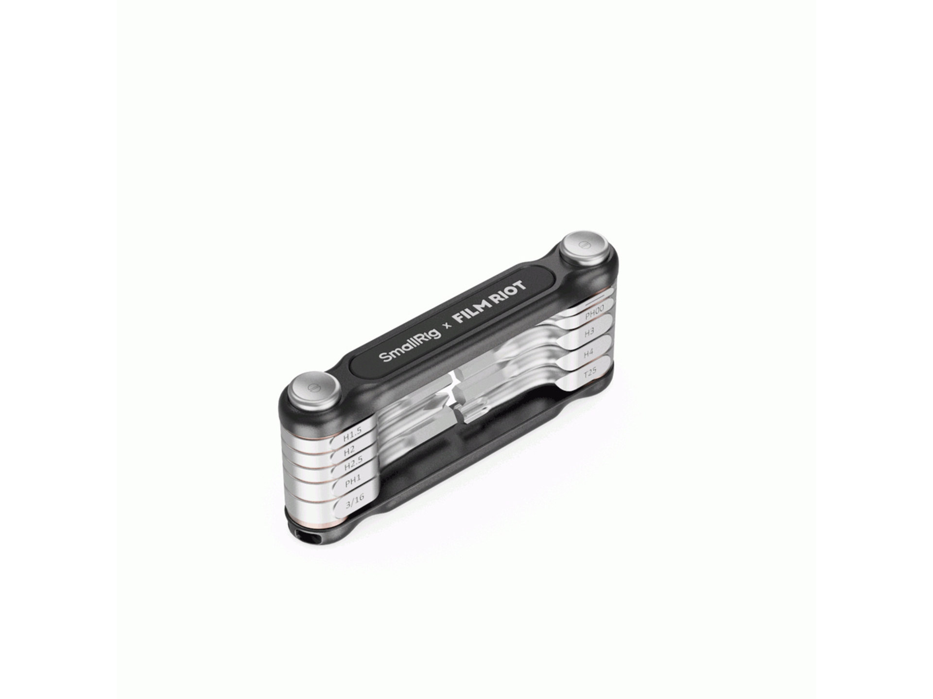 SmallRig x FILM RIOT 4375 10-in-1 Folding Wrench Set (Black)