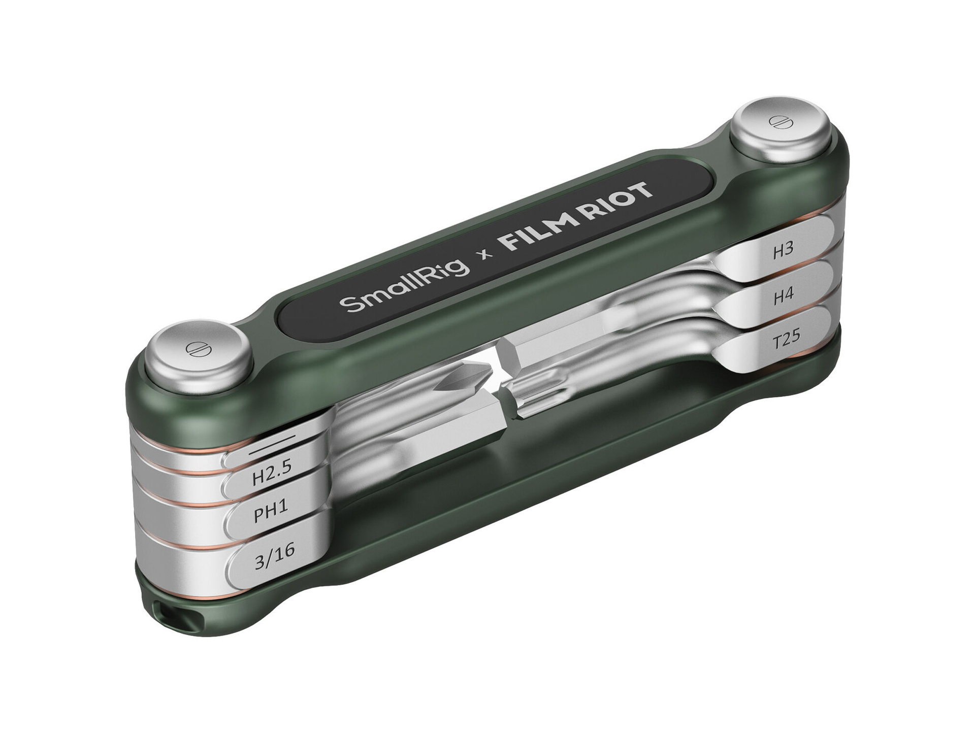 SmallRig x FILM RIOT 4812 7-in-1 Folding Wrench Set (Green) | NZ